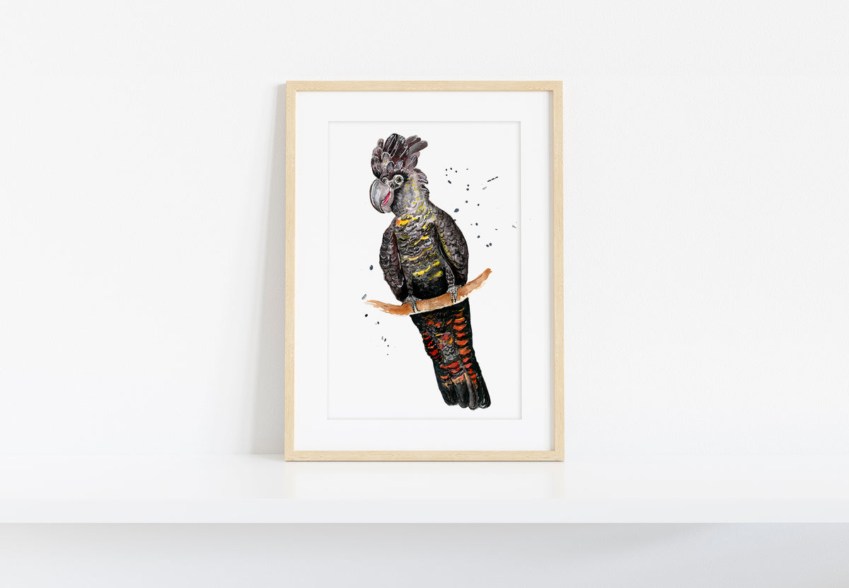 Cockatoo print – Shantele Ianna Art